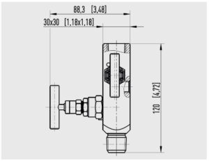 شیر سوزنی (شیر تخلیه) ویکا WIKA مدل IV20 ، IV21 | پیشرو صنعت آزما